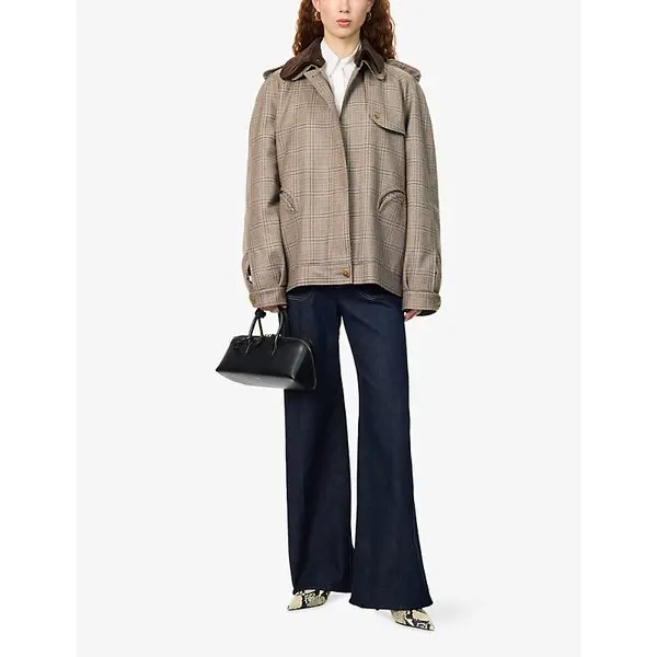 BLAZÉ MILANO Saona Chausie Padded Virgin-wool Trench Jacket - Beige