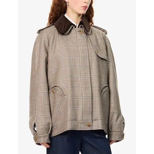 BLAZÉ MILANO Saona Chausie Padded Virgin-wool Trench Jacket - Beige