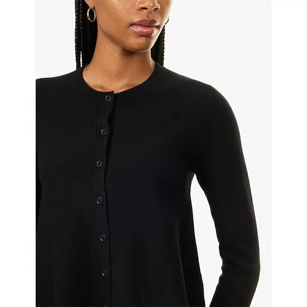 ME+EM Button-through Wool-blend Cardigan