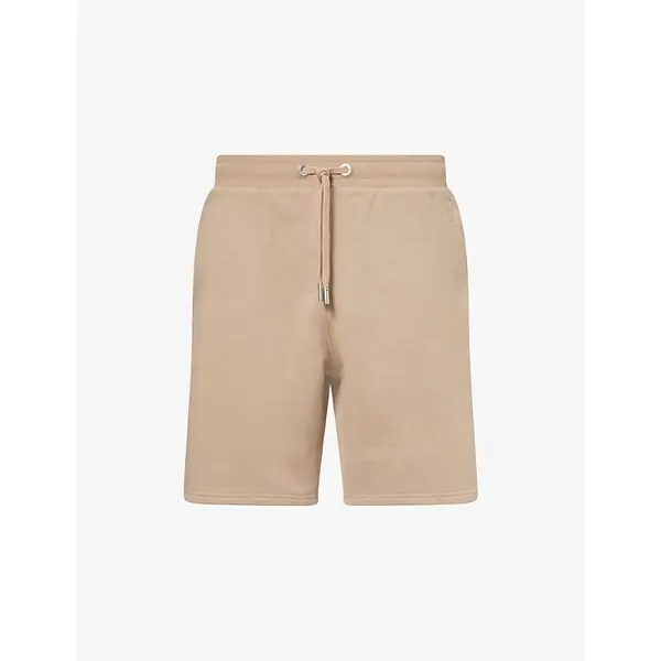 AMI Paris Logo-stitch Cotton Sweat Shorts