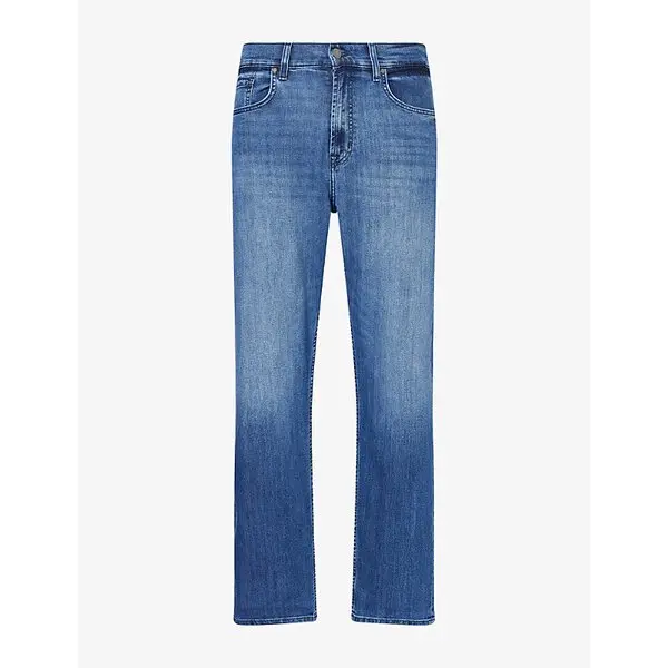 7 For All Mankind Modern Straight-leg Denim Jeans