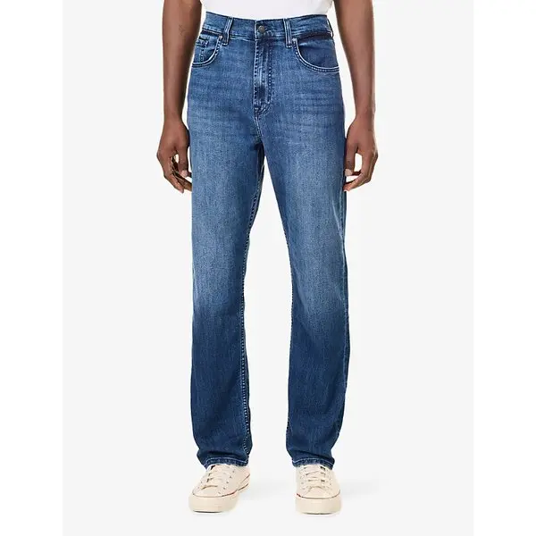 7 For All Mankind Modern Straight-leg Denim Jeans