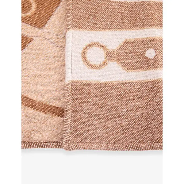 ARTFEENA Cashmere Poncho With Printed Design