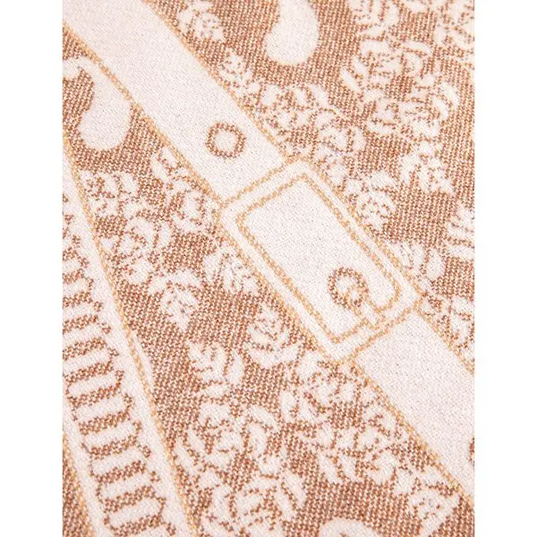ARTFEENA Cashmere Poncho With Printed Design