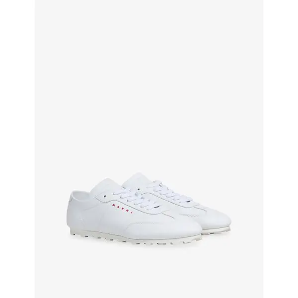 Marni Softy Soccer Leather Low-top Trainers