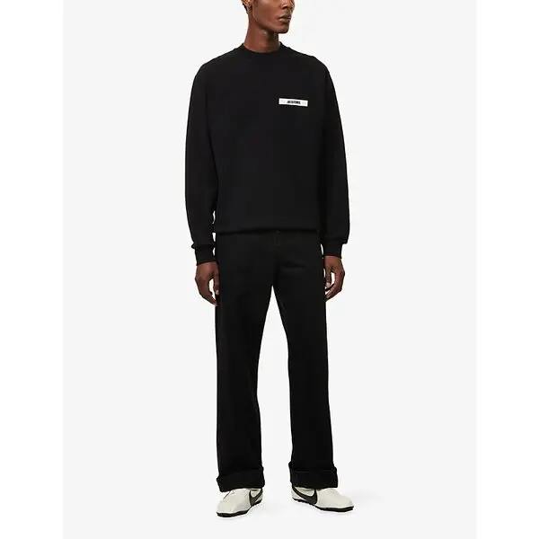 Jacquemus Le Gros Grain Cotton-jersey Sweatshirt