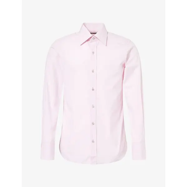 TOM FORD Slim Fit Cotton-poplin Shirt