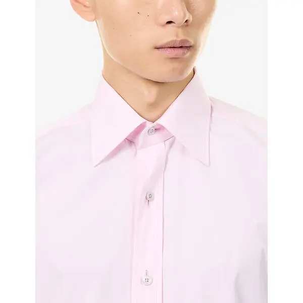 TOM FORD Slim Fit Cotton-poplin Shirt