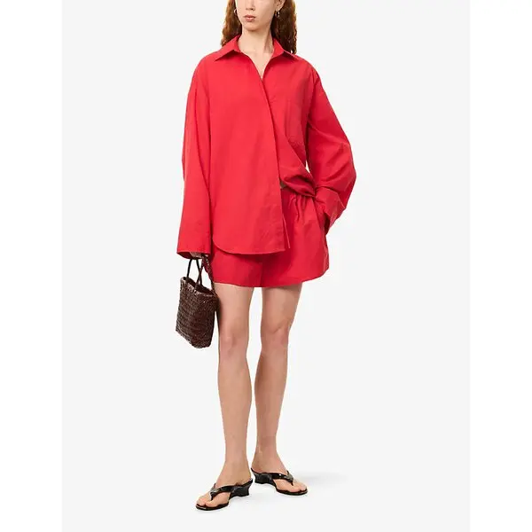 Dissh Dishh Cotton Drawstring Shorts