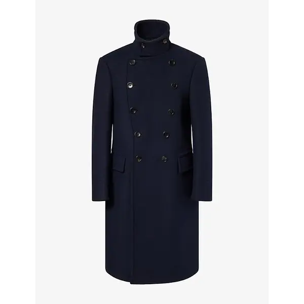 TOM FORD Double-breasted Wool-felt Military Coat