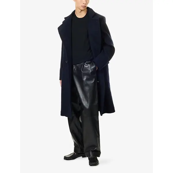 TOM FORD Double-breasted Wool-felt Military Coat