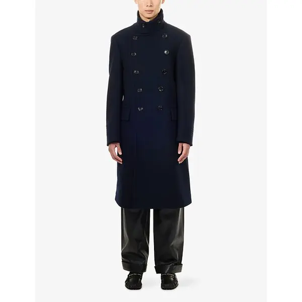 TOM FORD Double-breasted Wool-felt Military Coat