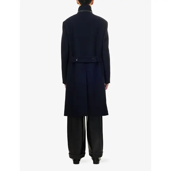 TOM FORD Double-breasted Wool-felt Military Coat