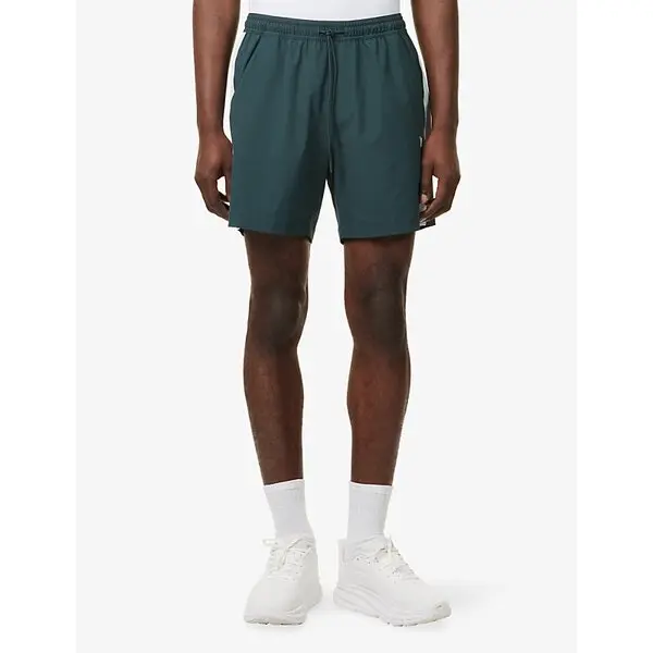 Vuori Crosscourt Pro Logo-print Woven Shorts