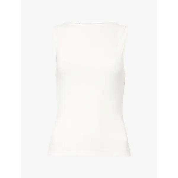 Dissh Amara Rib-knit Cotton-blend Tank Top