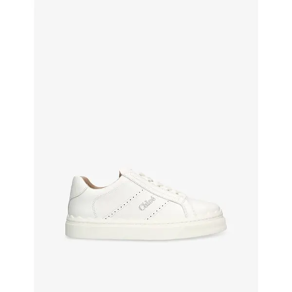 Chloé Lauren Leather Trainers