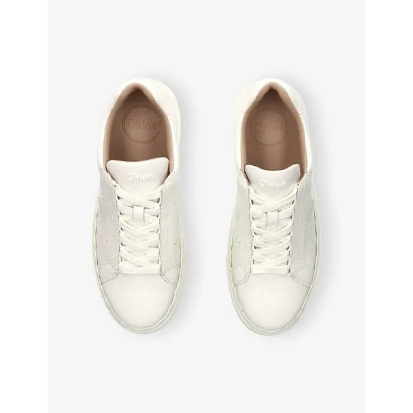 Chloé Lauren Leather Trainers