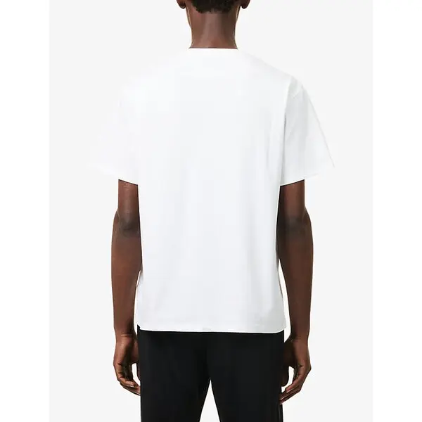 FIFA 1904 Stacked Logo-print Cotton-blend T-shirt