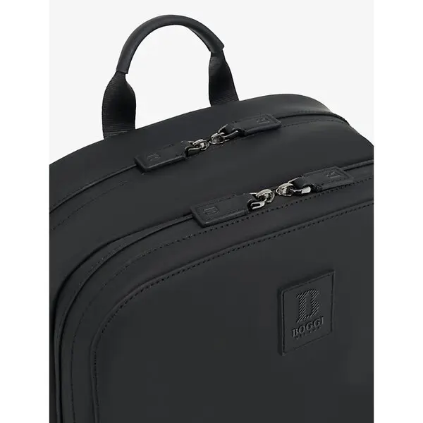 Boggi Milano Logo-patch Woven Backpack