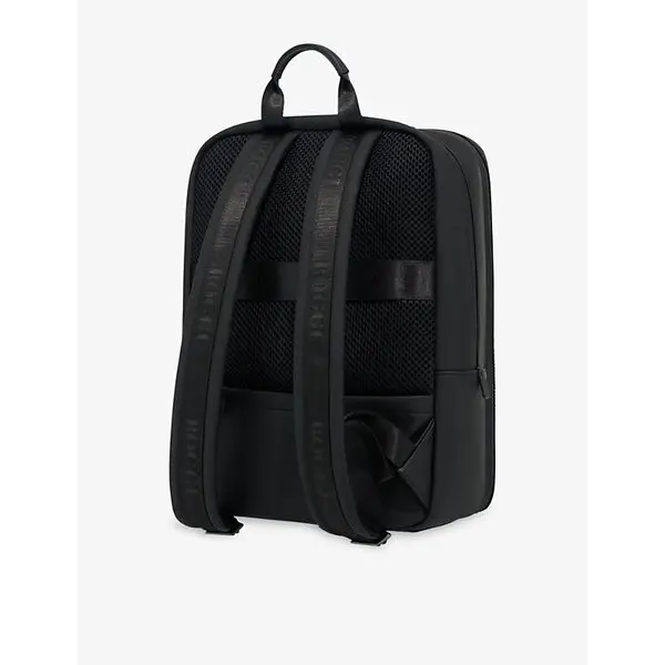 Boggi Milano Logo-patch Woven Backpack