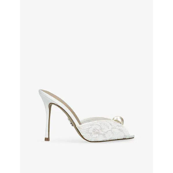 Steve Madden Priya Lace Heeled Mules