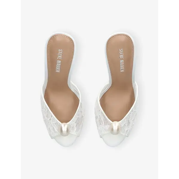 Steve Madden Priya Lace Heeled Mules