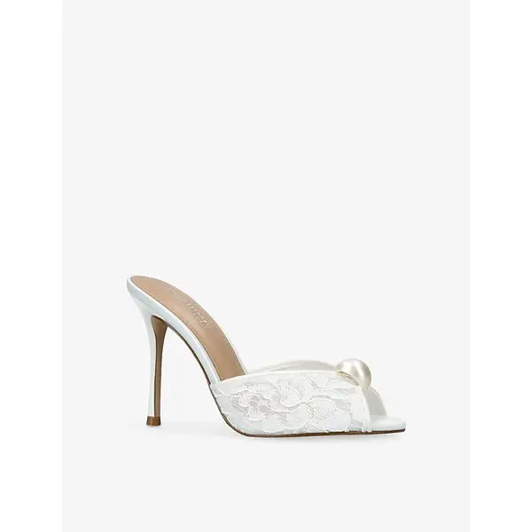 Steve Madden Priya Lace Heeled Mules