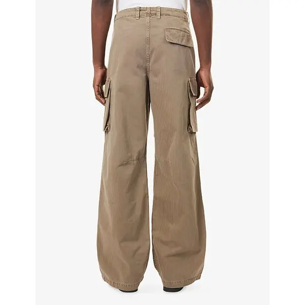 Our Legacy Mount Cargo Wide-leg Denim Trousers