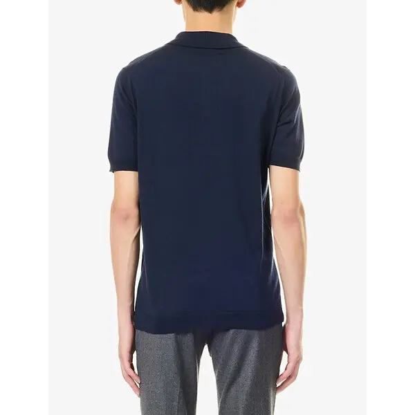 John Smedley Short-sleeve Merino-wool Polo Shirt