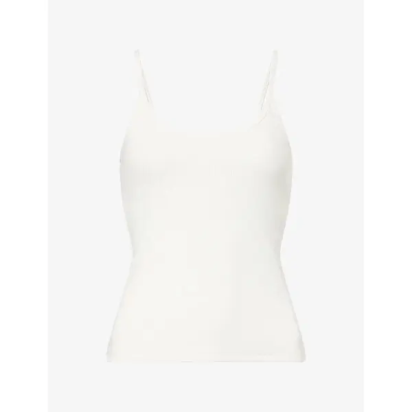 Dissh Georgina Scoop-neck Cotton-blend Tank Top