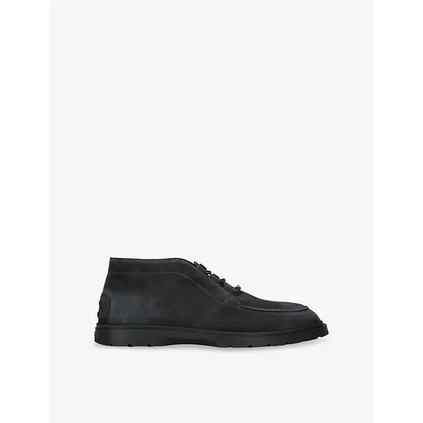 TOD'S Suede Lace-up Desert Boots