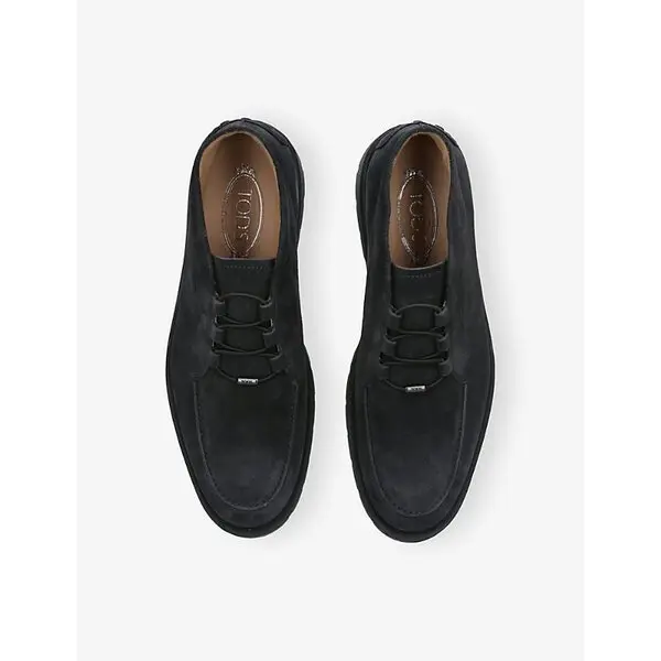 TOD'S Suede Lace-up Desert Boots