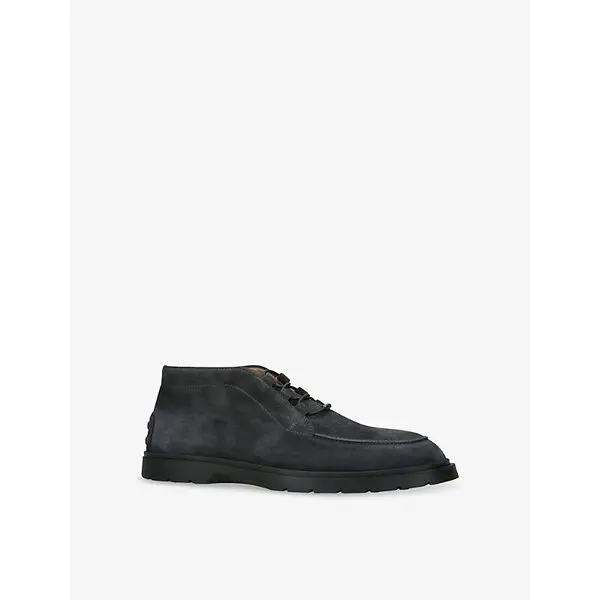 TOD'S Suede Lace-up Desert Boots