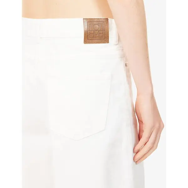 TOTEME Denim Board Shorts