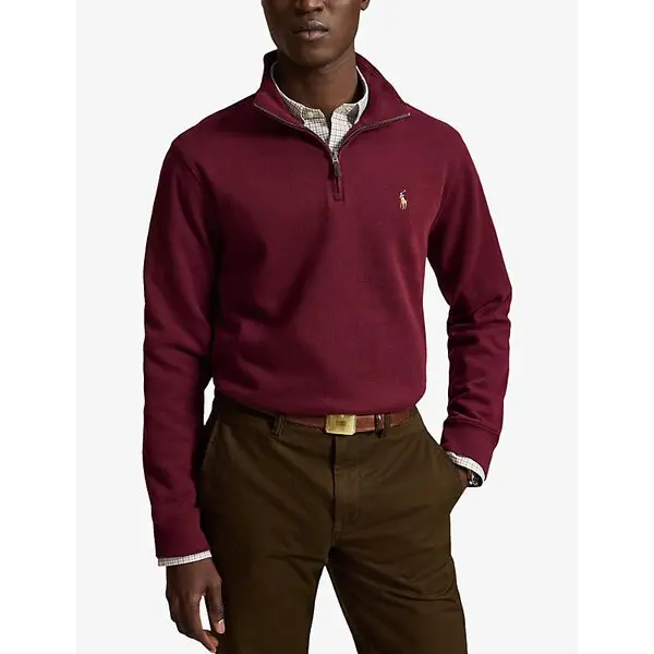 Polo Ralph Lauren Cotton Sweatshirt - Classic Wine