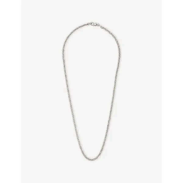 Tom Wood Cable Chain Rhodium-plated 925 Sterling- Necklace