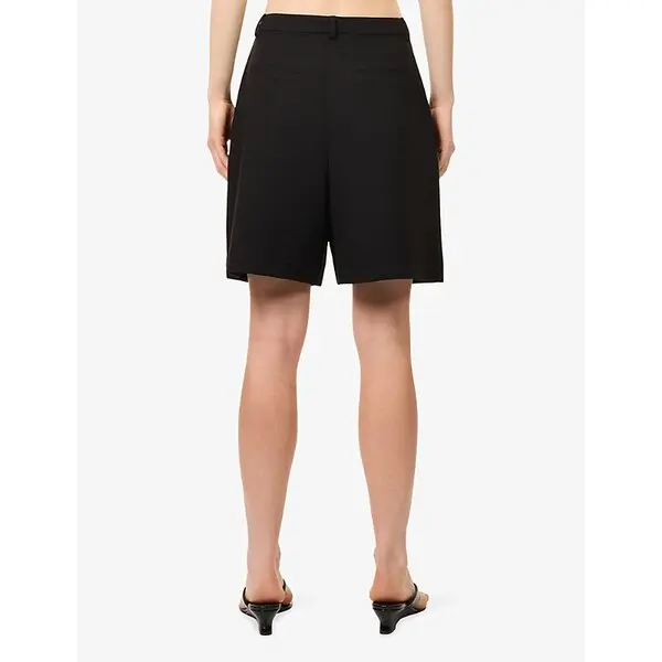 Dissh Solene Pleated Woven Shorts
