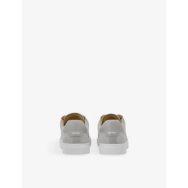 REISS Finley Nubuck Leather Lace-up Trainers