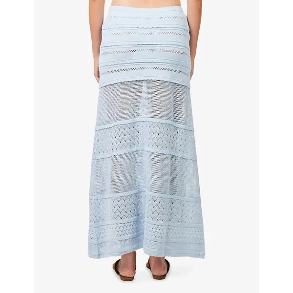 Devon Windsor Yasmin Knitted Maxi Skirt
