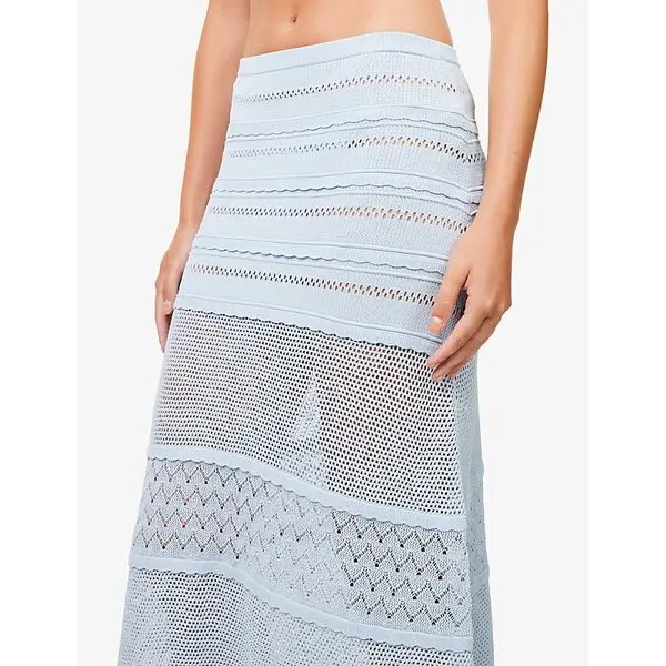 Devon Windsor Yasmin Knitted Maxi Skirt