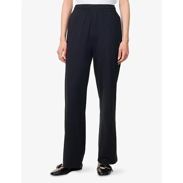 KAYANEE High-rise Stretch-jersey Jogging Bottoms