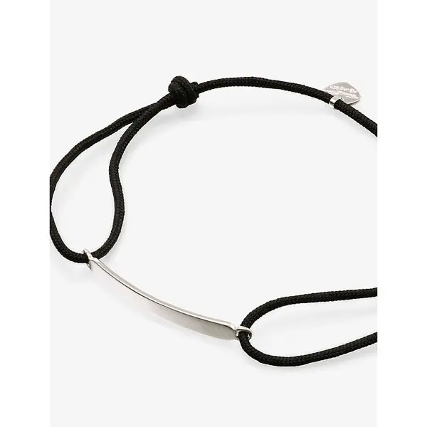 THOMAS SABO Little Secret Classic Sterling-silver And Woven Bracelet