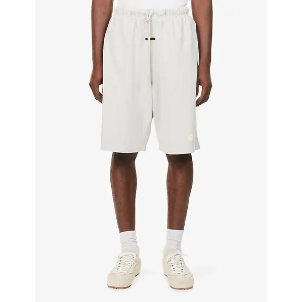 Fear Of God 90's Logo Print Cotton Jersey Shorts