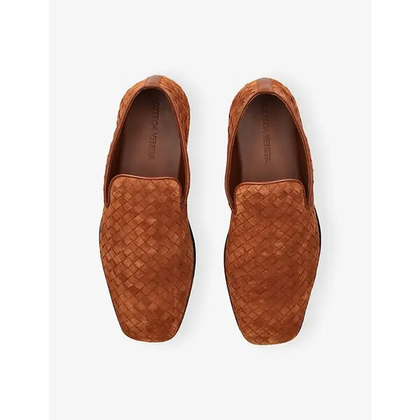 Bottega Veneta Palazzo Suede Slippers