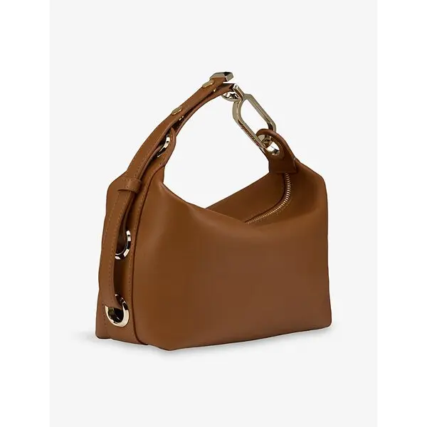 CHRISTIAN LOUBOUTIN Flo Leather Pouch Bag - Cuoio