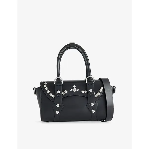 VIVIENNE WESTWOOD Bettina Leather Cross-body Bag - Black