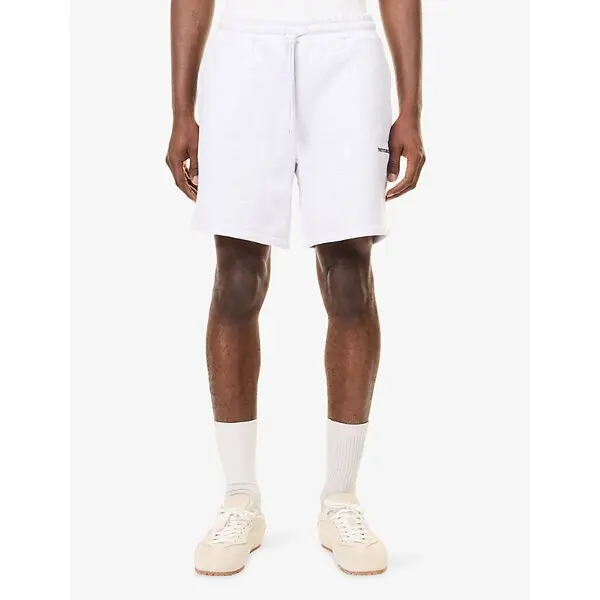 THE COUTURE CLUB Micro Copyright Logo-print Cotton Shorts