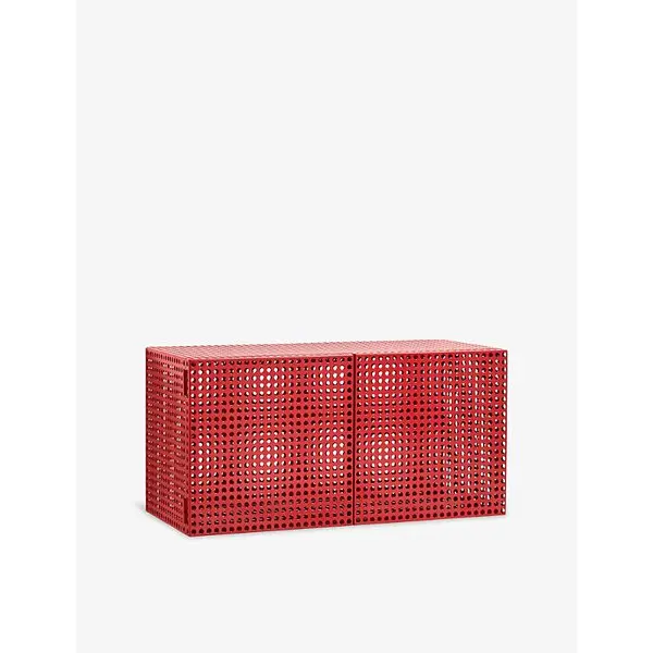 HAY Perforated Small Stainless-steel Wall Cabinet