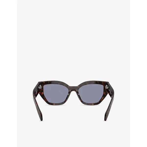Prada Butterfly-frame Acetate Sunglasses