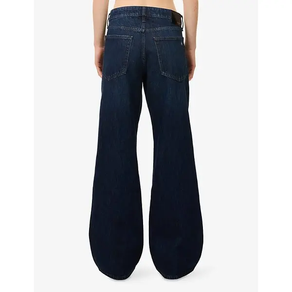 Rag & Bone Cam Straight-leg Denim Jeans - Sasha